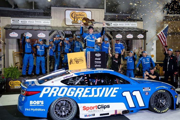 Hamlin trims Reddick's lead in Cup Series standings with thrilling ...