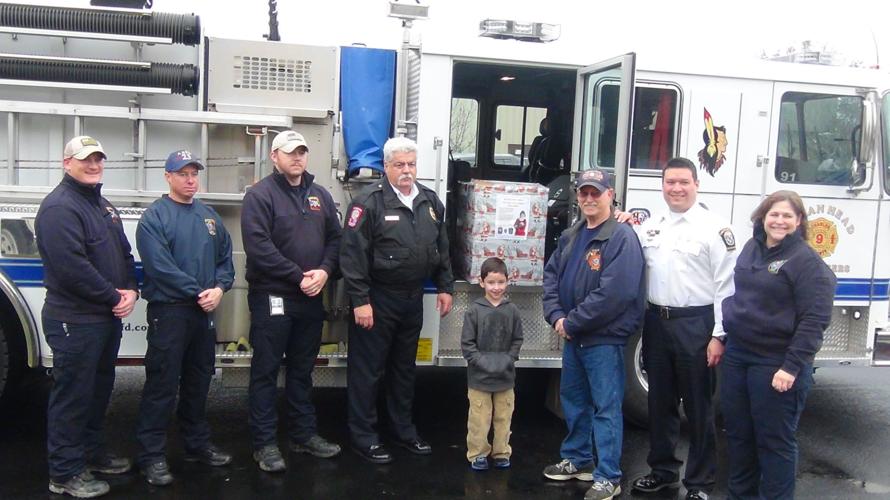 Fire truck filled, food drive drop off successful | Local News ...