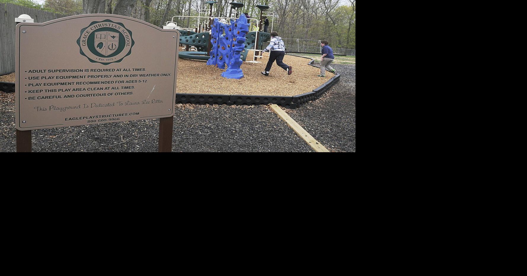 Bowie students slide onto new playground at private Christian school ...