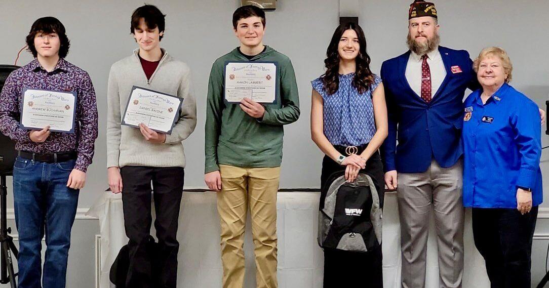 VFW awards top students | APG State News | somdnews.com