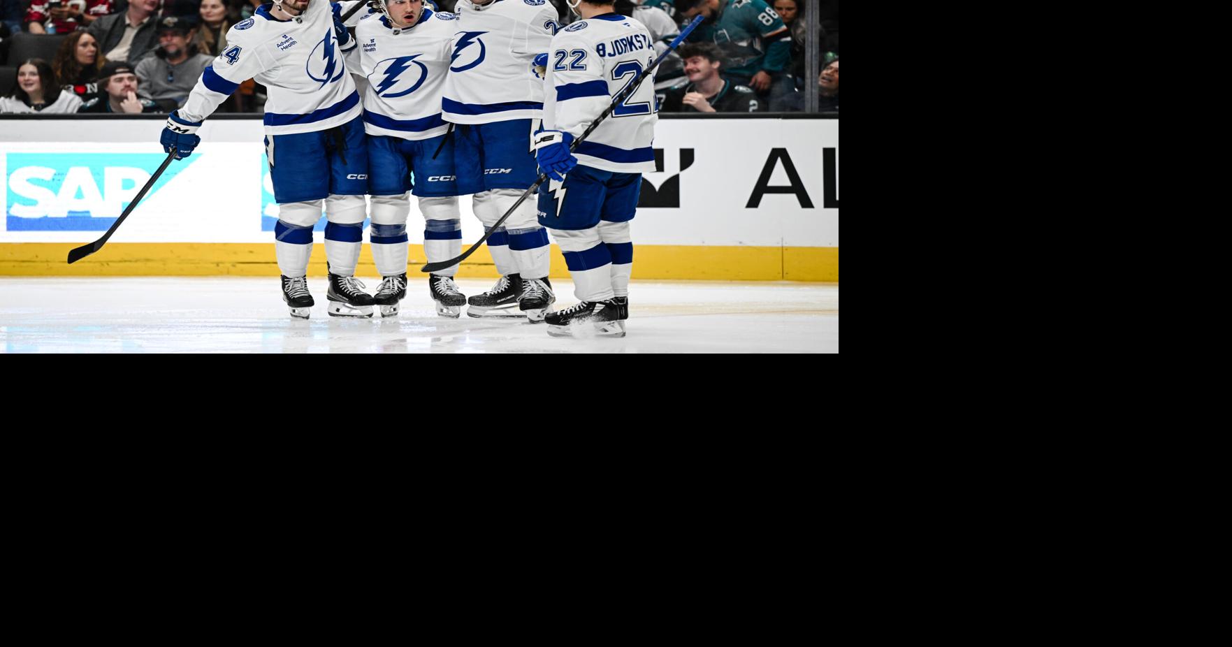 Nikita Kucherov, Darren Raddysh carry the Lightning past the Sharks, 7 ...