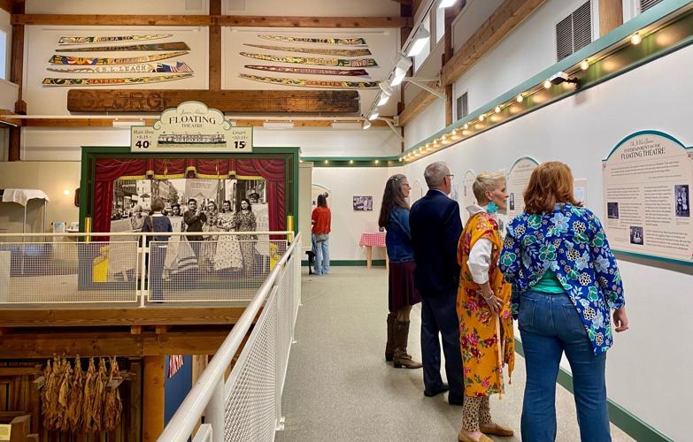 Floating theater exhibit opens at museum | Arts and Entertainment ...