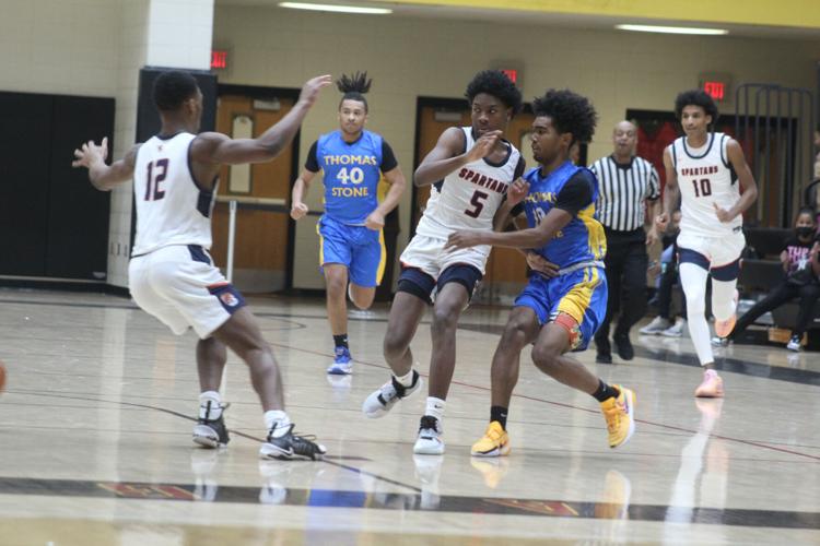Thomas Stone boys hoops splits two games at North Point | High School ...