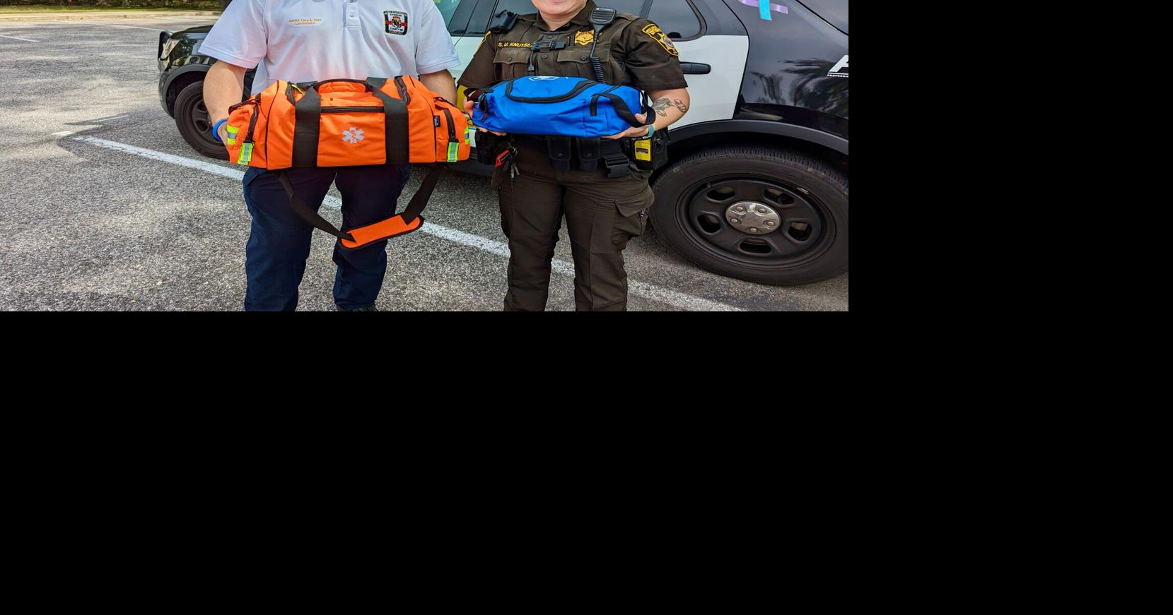 Trauma bags add to sheriff's officer first-aid potential | Local News ...