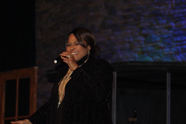 Sheila Raye Charles, Ray Charles' daughter, speaks at recovery center ...