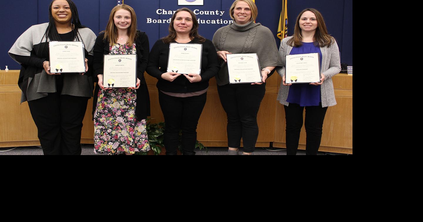 Charles County Board of Ed honors employees for commitment to teaching ...