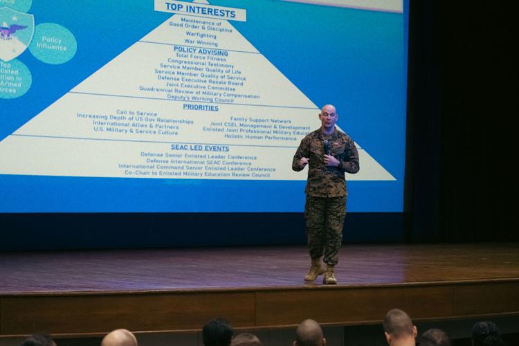 Leading from the front: SEAC Troy E. Black hosts JBA all-call ...