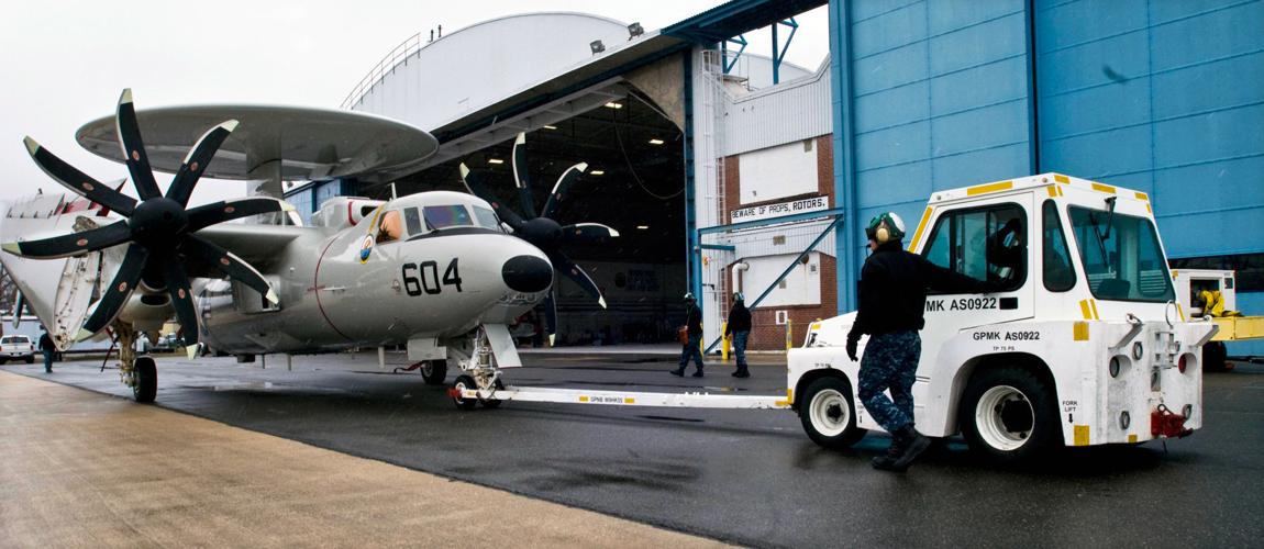 Logistics supportability as critical as functionality in testing E-2D ...