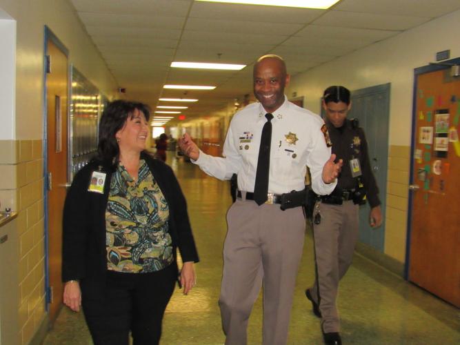 Charles sheriff pays wellness visit to General Smallwood Middle School ...