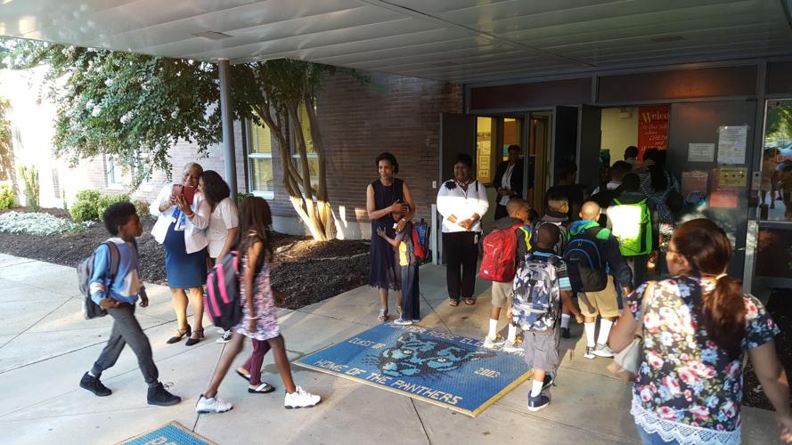 Pointer Ridge Elementary School kicks off school year with backpack ...