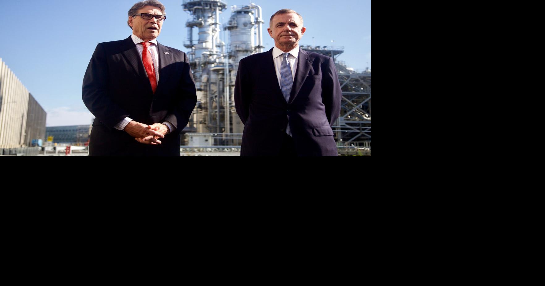 Energy Secretary Perry visits Dominion for its new export facility ...