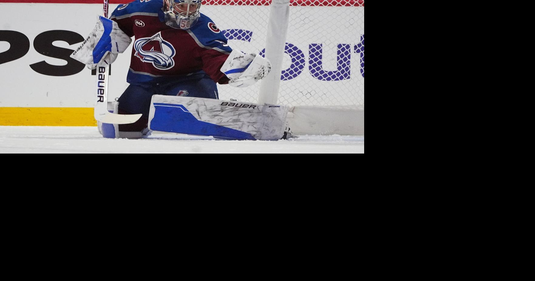 Trent Miner records 1st NHL shutout as Avalanche beat Blue Jackets 4-0 ...