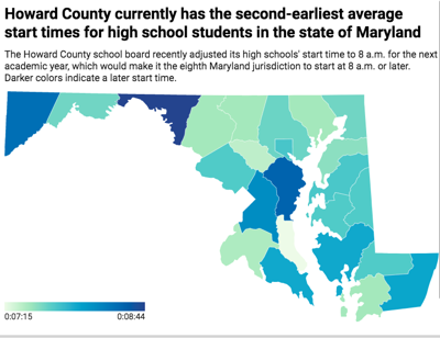 Some Maryland school systems eye later start times | State | somdnews.com