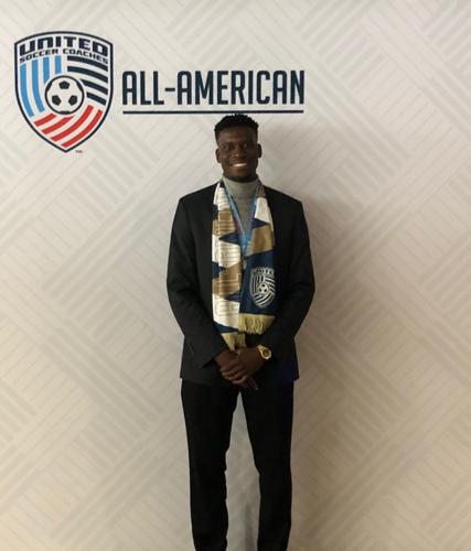 St. Mary’s College senior Balogun selected as men's soccer All-American ...