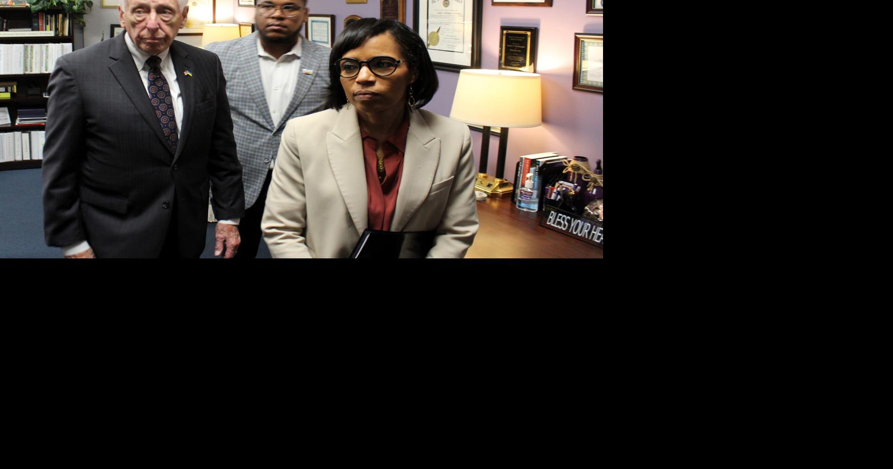 Hoyer, Alsobrooks visit Charles to address cuts, issues at federal ...