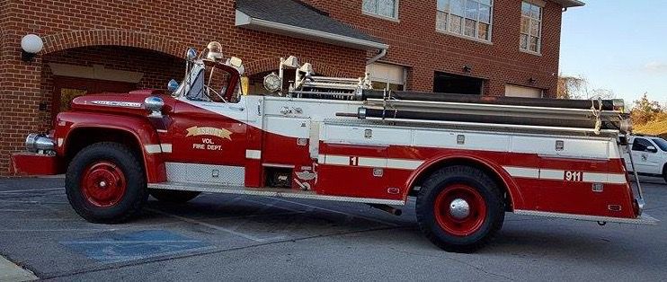 A homecoming for Huntingtown VFD's first fire truck | Local News ...