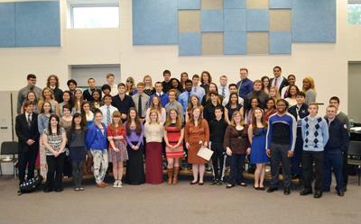 Lackey high school scholars inducted into honor society | News ...