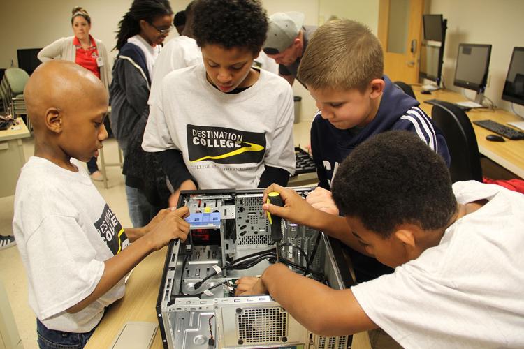 J.P. Ryon Elementary School fifth graders find college is a destination ...