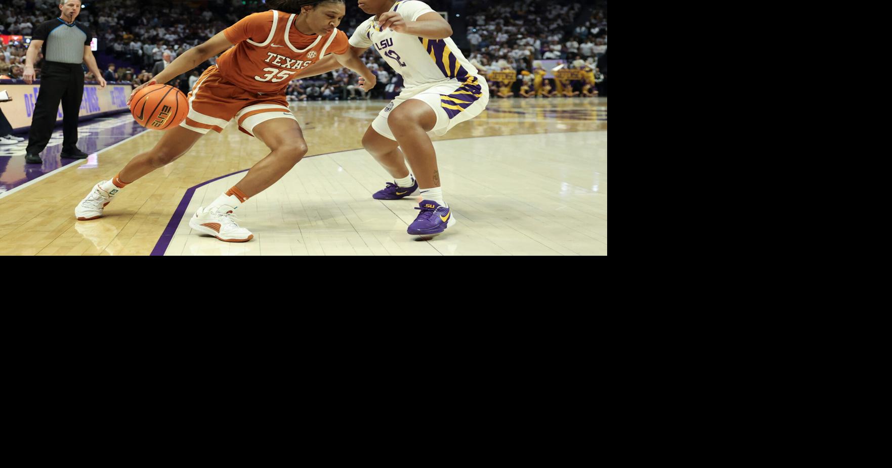 Williams scores 20 as No. 12 LSU hands No. 2 Texas its first loss, 70 ...