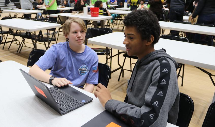 Charles students compete in MESA showcase | Features | somdnews.com