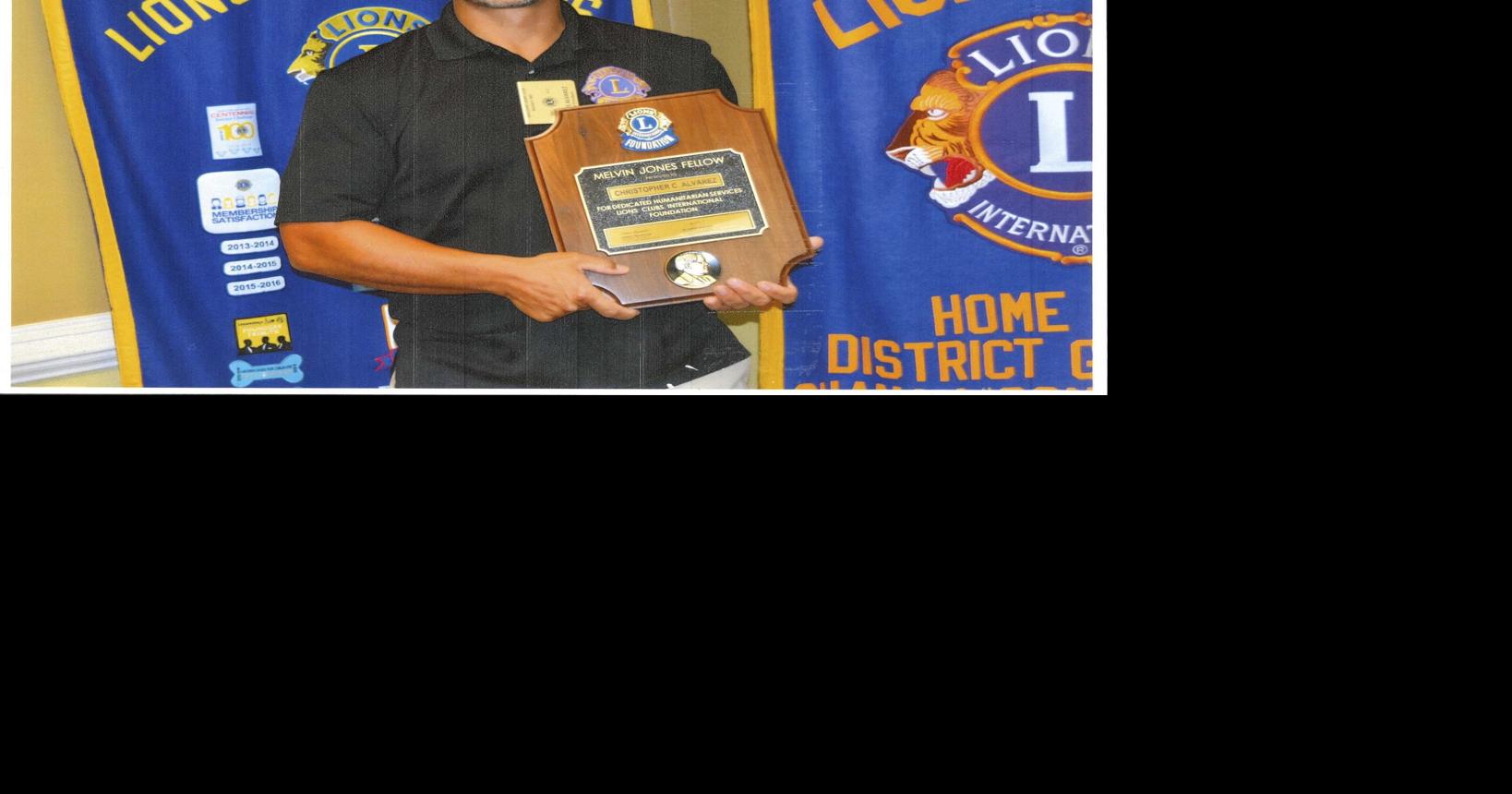 Alvarez named Lions' Melvin Jones Fellow | Briefs | somdnews.com