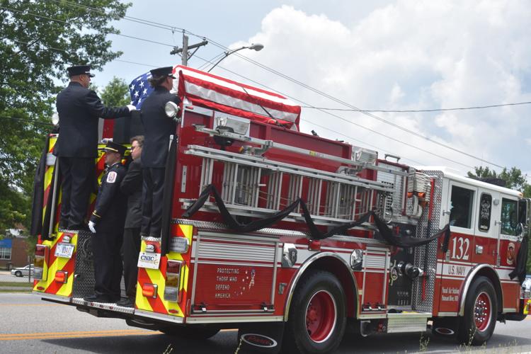 Honoring a hero: Firefighter's procession held in St. Mary's | Local ...