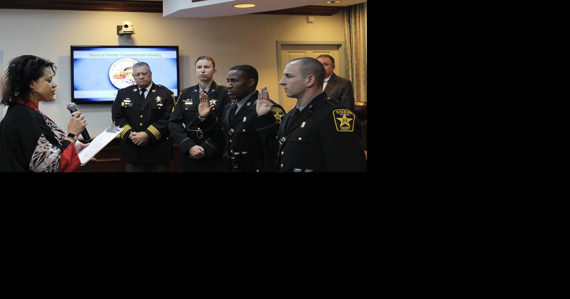 New Calvert deputies, correctional officers welcomed | Local News ...