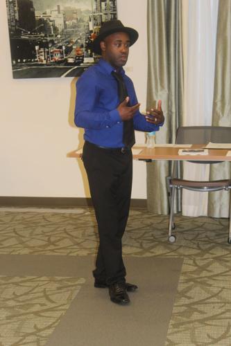 Actor Tray Chaney motivates aspiring young actors at Waldorf West ...