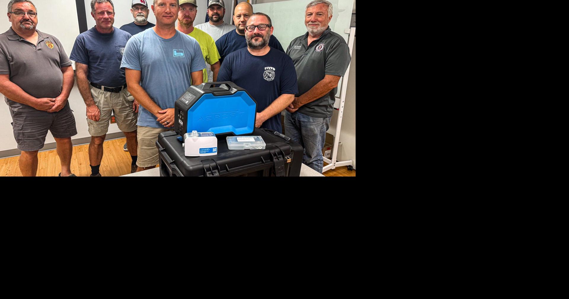 Firefighters receive new respirator fit testing tool | APG State News ...