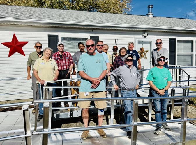 Volunteers build 100th modular ramp for neighbor in need | APG State ...