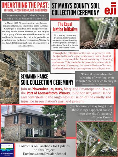 Victim of St. Mary's lynching remembered through soil | Spotlight ...