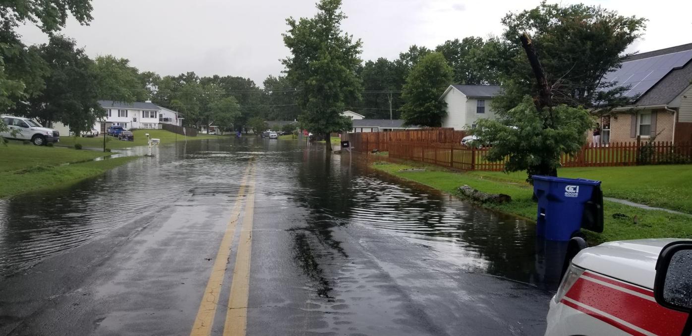 Heavy rains cause flash flooding in Charles County | Local News ...