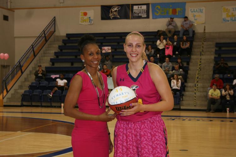 St. Mary's College of Maryland senior Haller sets 1,000-point marks ...