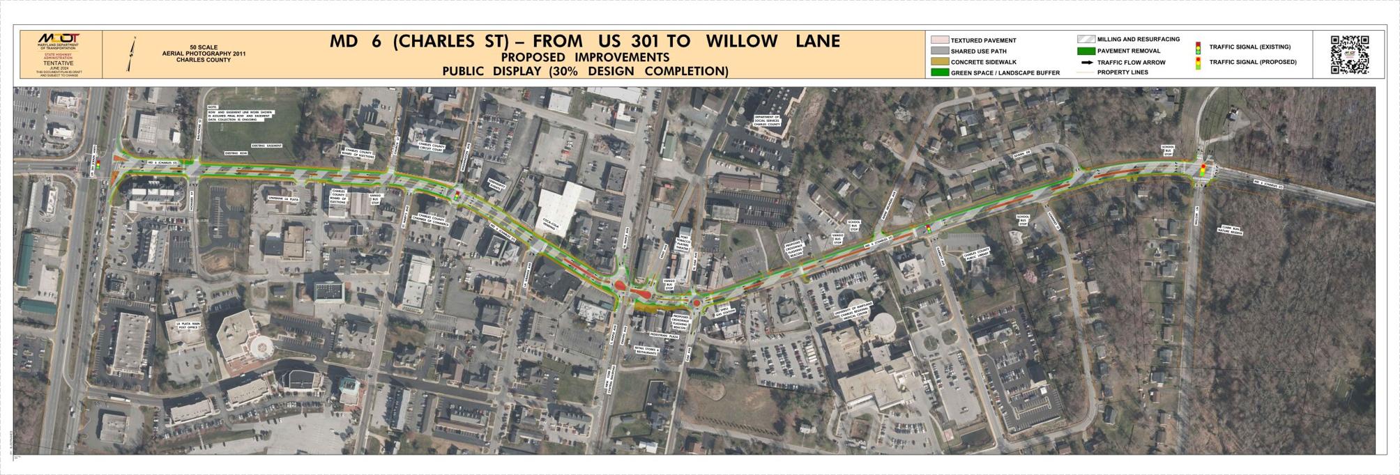 La Plata Route 6 road redevelopment vision updated | Local News ...