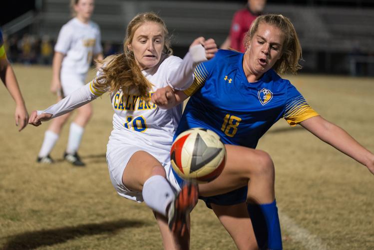 Calvert girls soccer wins in penalty kicks to claim 2A South Region ...