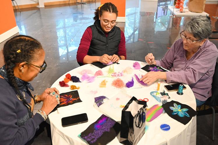 Art brings community together for MLK weekend at Annmarie gardens ...