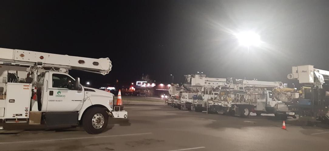 Crews from other states helping Pulaski homes regain power after Friday ...