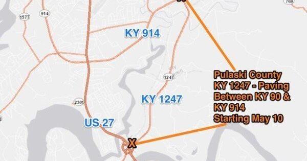 Paving of Ky. 1247 starts next week | Local News | somerset-kentucky.com