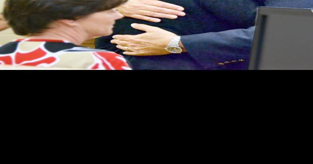 Dave Weddle hugs wife.jpg | | somerset-kentucky.com