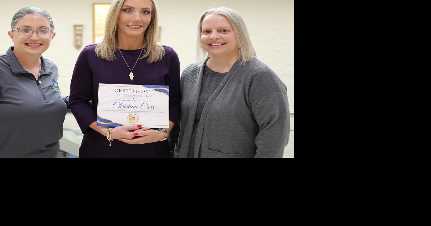 Christina Carr named extraordinary Educator of 2024 | Community ...