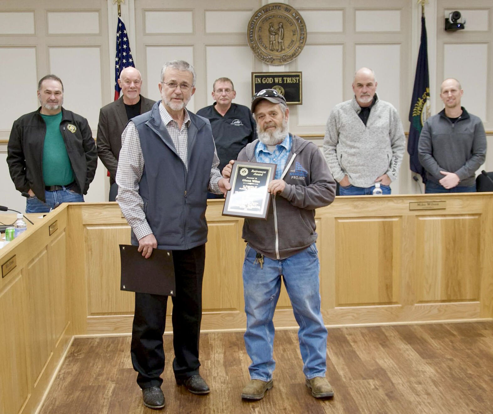 Glen Wiles Honored by County | Community | somerset-kentucky.com