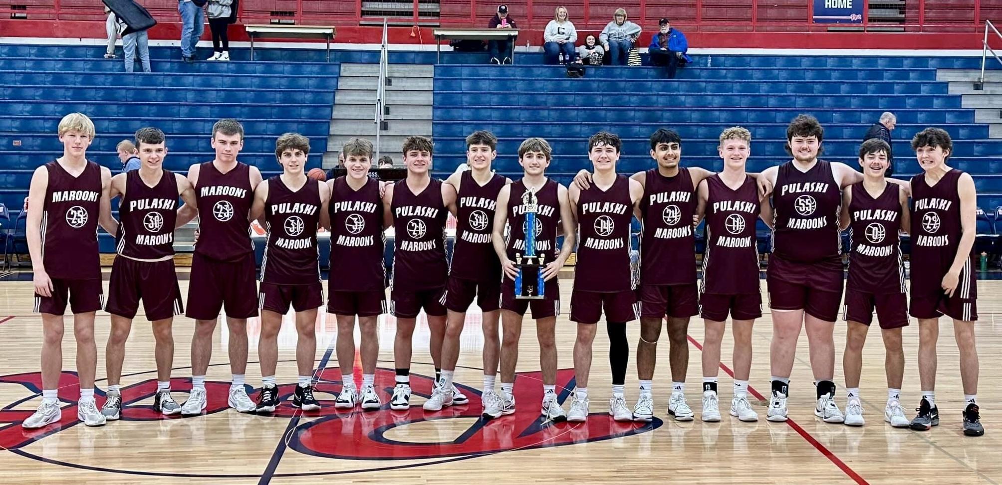 Pulaski County boys' junior varsity basketball team wins 12th Region ...