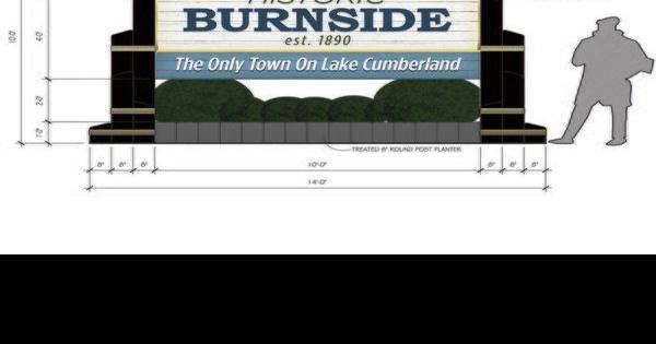 Burnside welcome sign should be up by late October | Local News ...