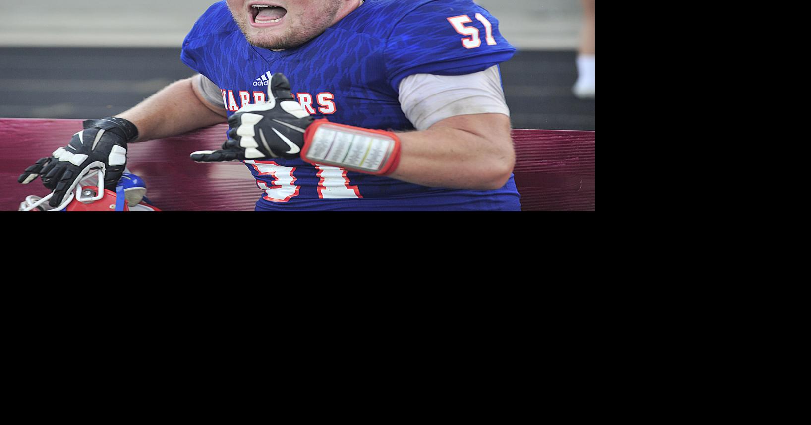 FOOTBALL: Warrior Austin Daulton has BIG TALENT | Sports | somerset ...