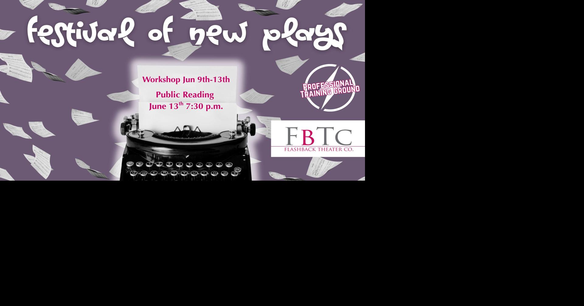 Flashback Theater Co. New Play Development event Jun 13 | News ...