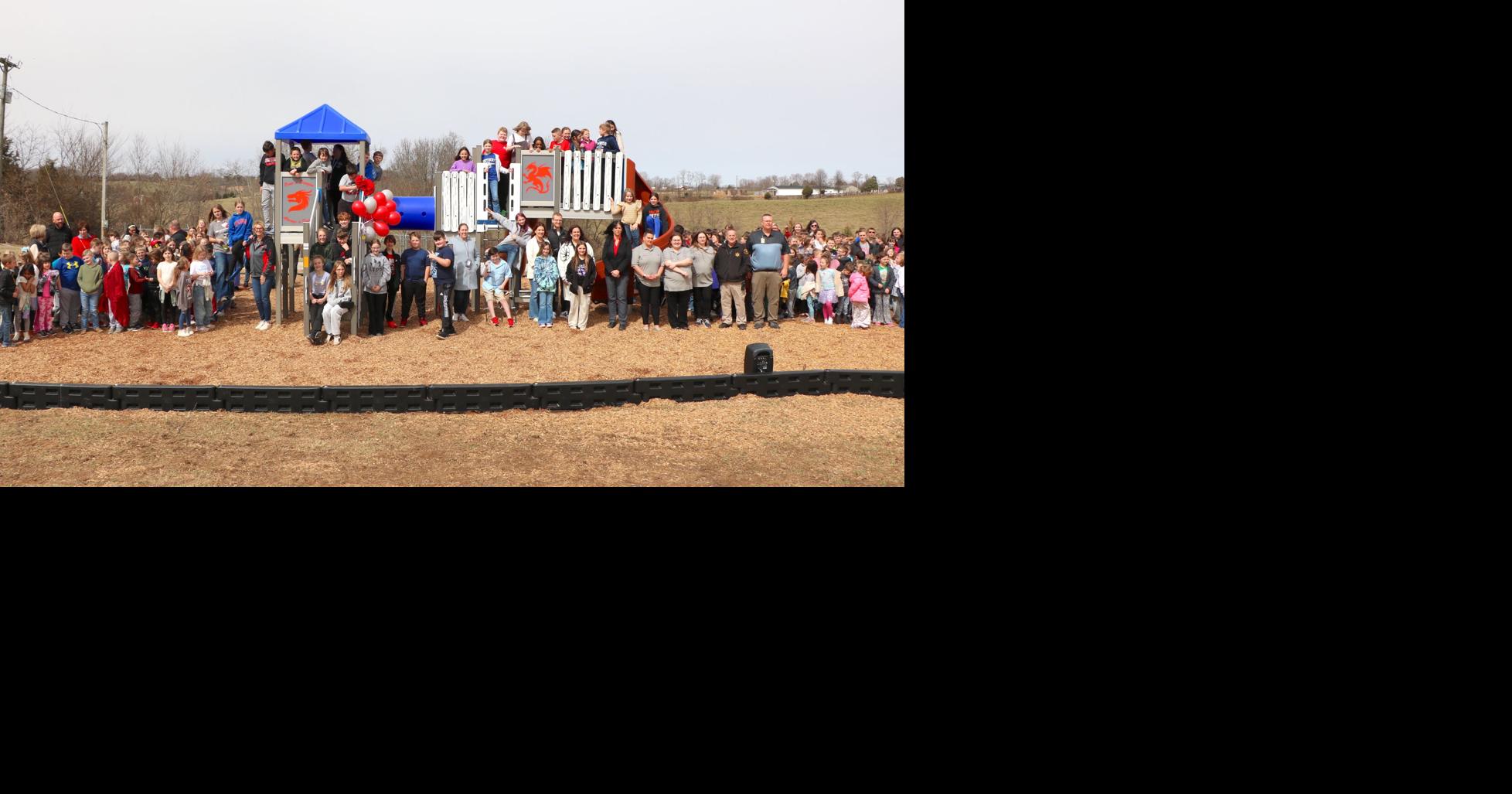 Play time: Nancy Elementary gets new playground equipment | News ...