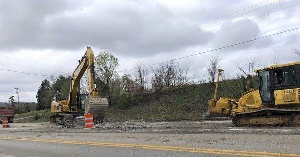Concrete pavement project on Ky. 1247 to last through June | Local News ...