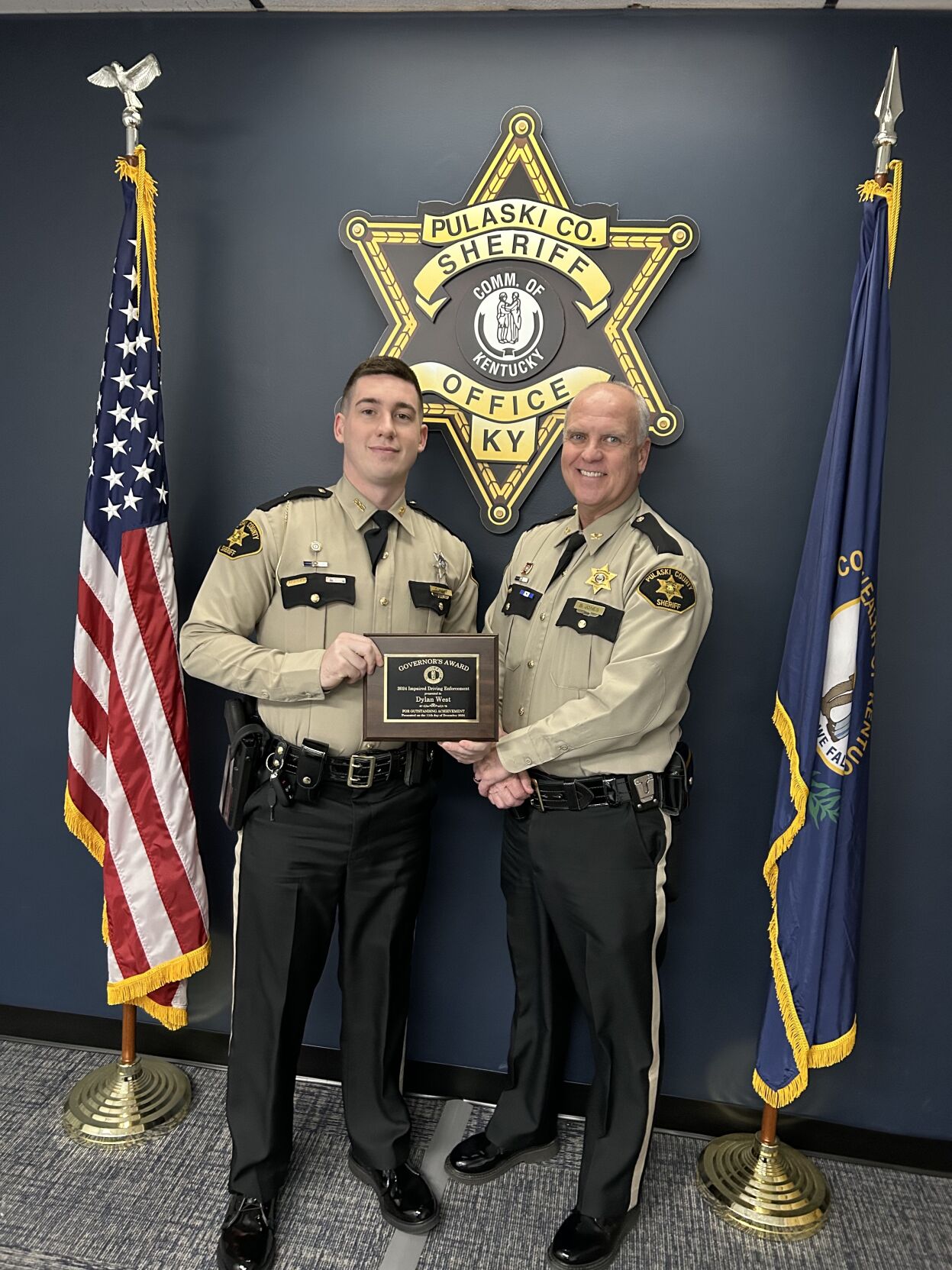 PCSO Deputy Dylan West receives award | News | somerset-kentucky.com