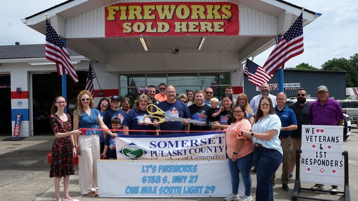 CHAMBER RIBBON-CUTTING: LT's Fireworks | Community | somerset-kentucky.com