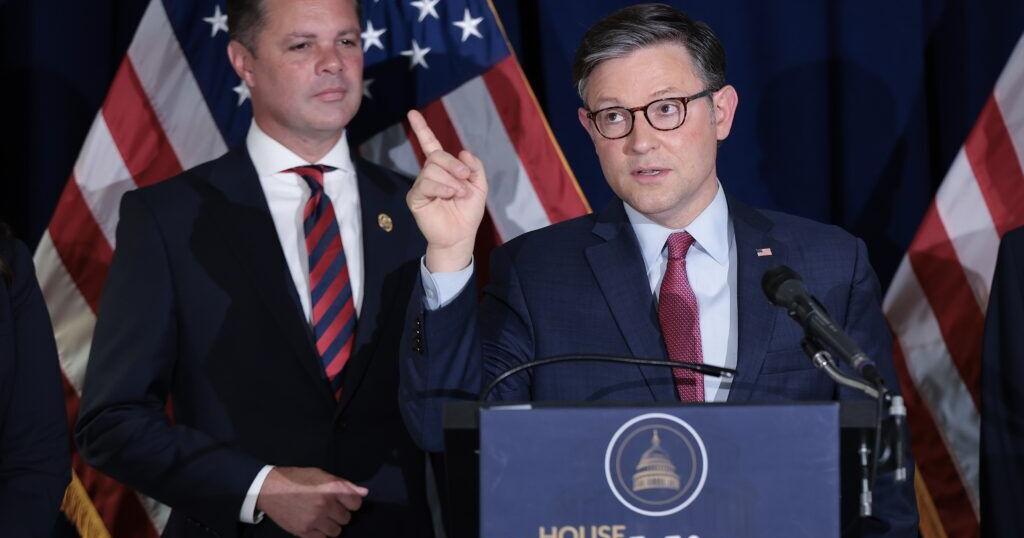 U.S. House Speaker Johnson bans trans women from women’s bathrooms at ...